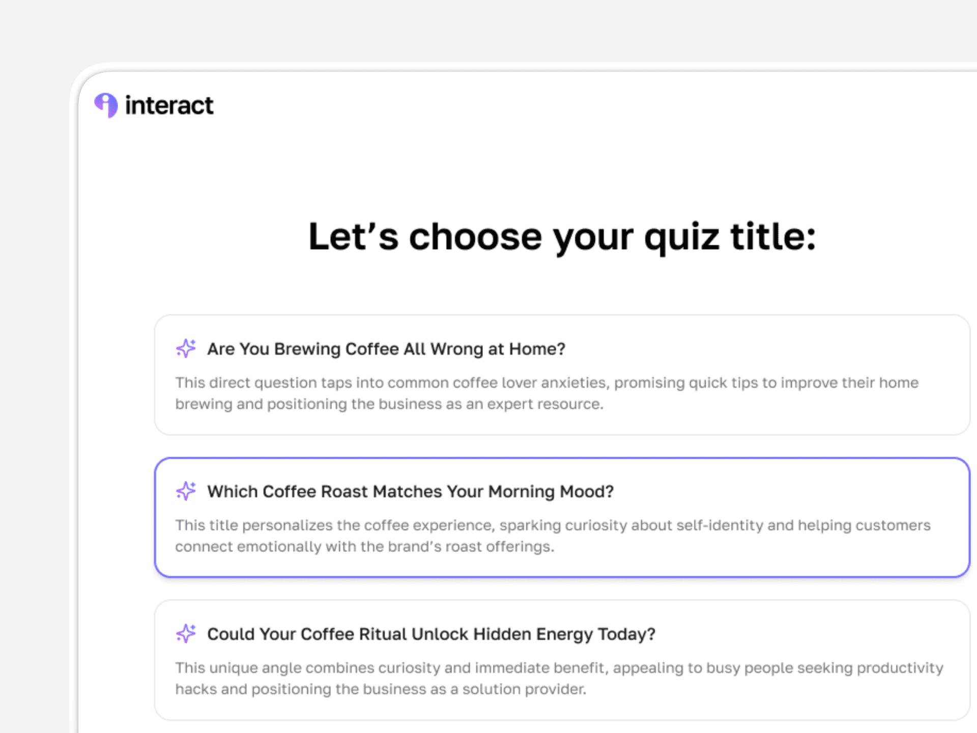 Interact - AI-Powered Quiz Maker